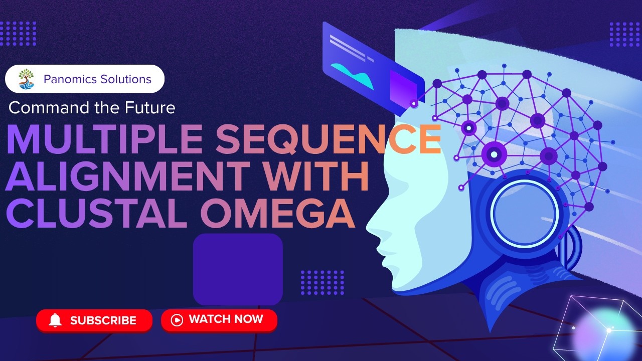 Multiple sequence alignment using Clustal Omega - YouTube