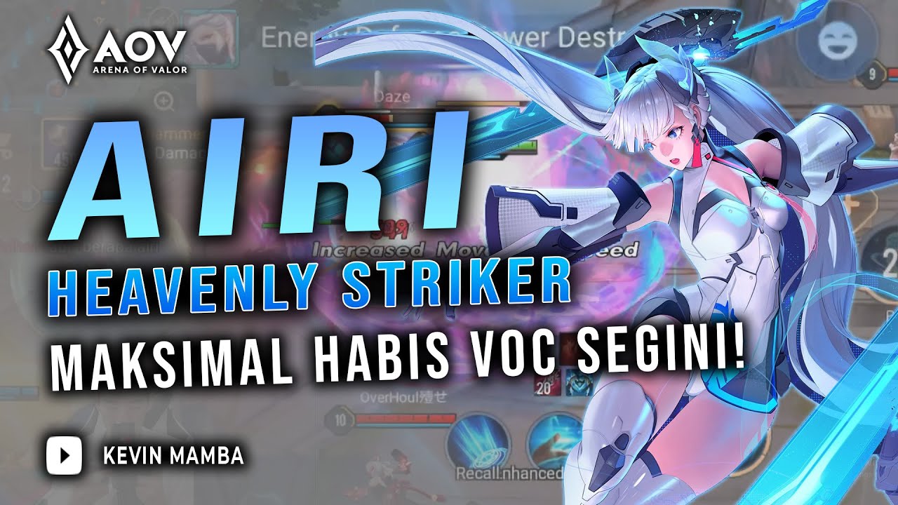 GACHA AIRI HEAVENLY STRIKER | EFEKNYA BERUBAH SEMUA, SKIN DIVINE ...