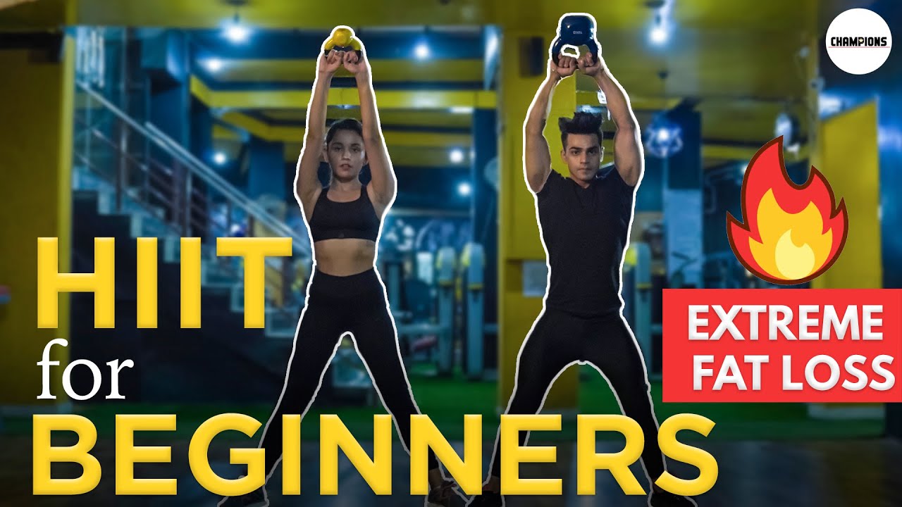 Extreme Fat Burning HIIT Workout For Beginners 🔥🔥 | Be More | Champions ...