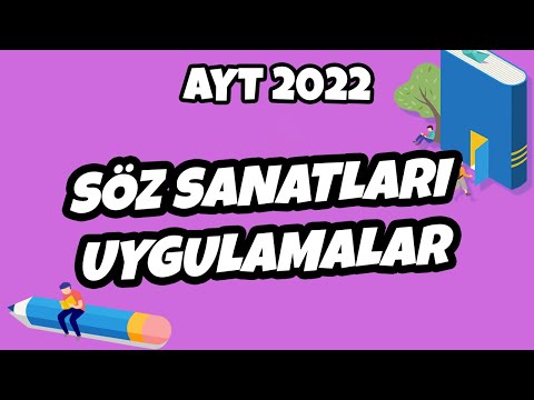 Söz Sanatları - Uygulamalar | AYT Edebiyat 2022 #hedefekoş