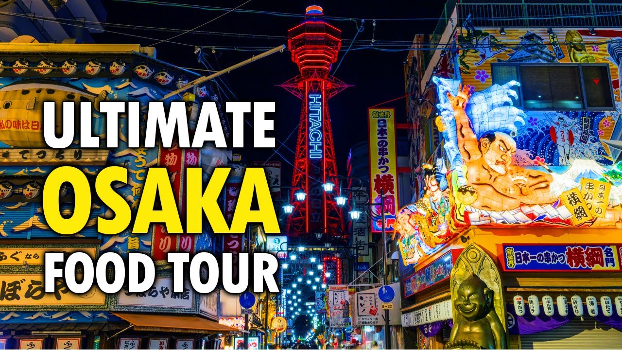 Must-Try Osaka Food Tour | The Best of Local Food - YouTube