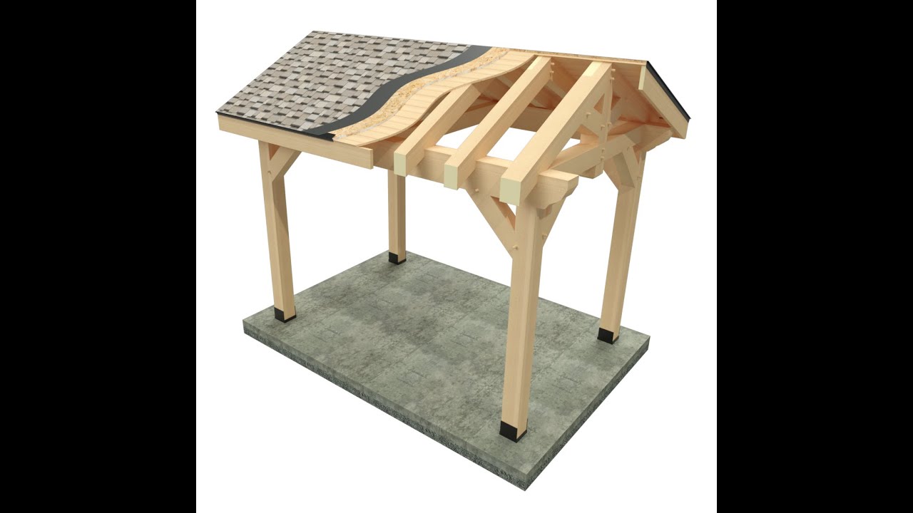 Standard Timber Frame Pavilions - YouTube