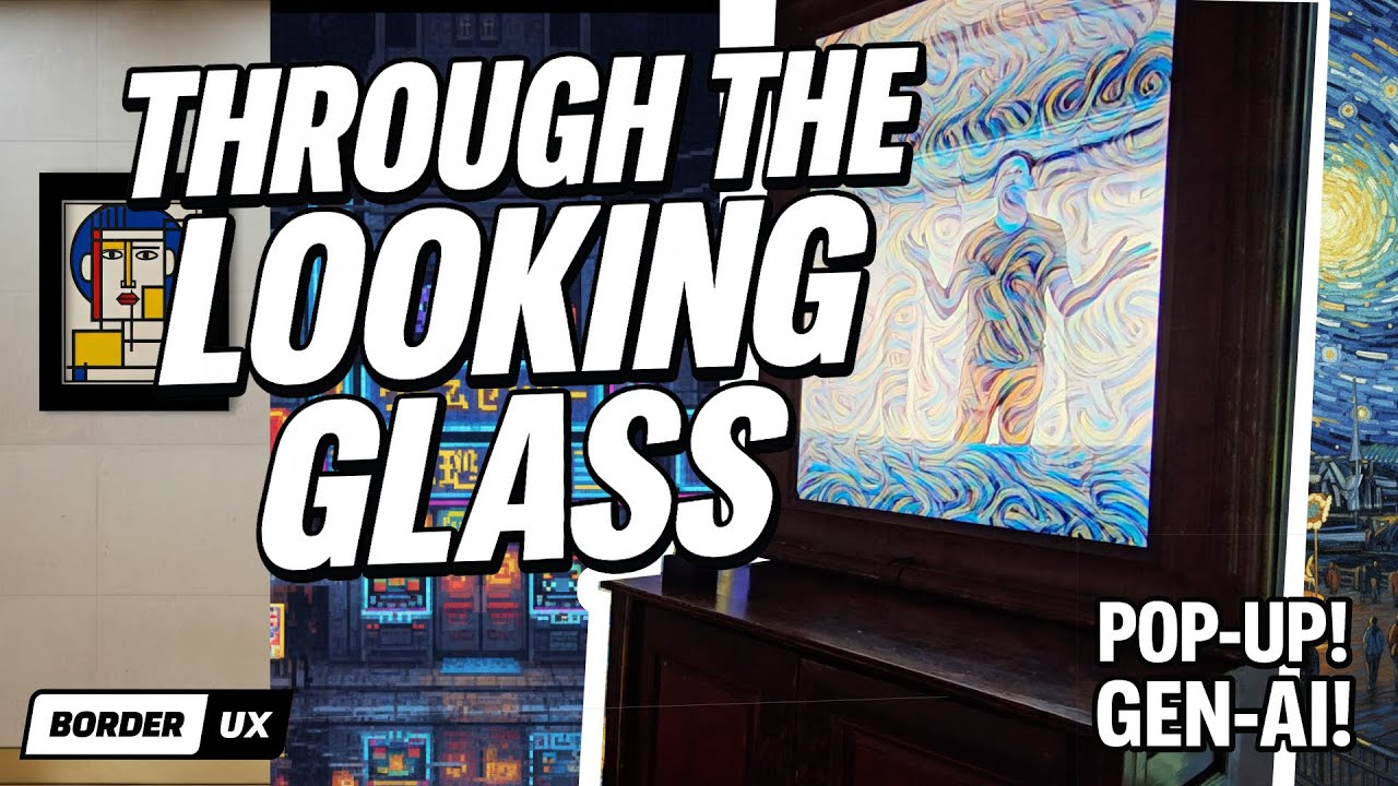 Through the Looking Glass - GenAI pop-up, magic mirror, projection ...