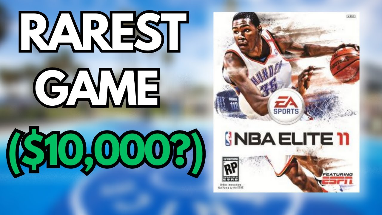 The Rarest Basketball Game Ever (NBA ELITE 11) - YouTube