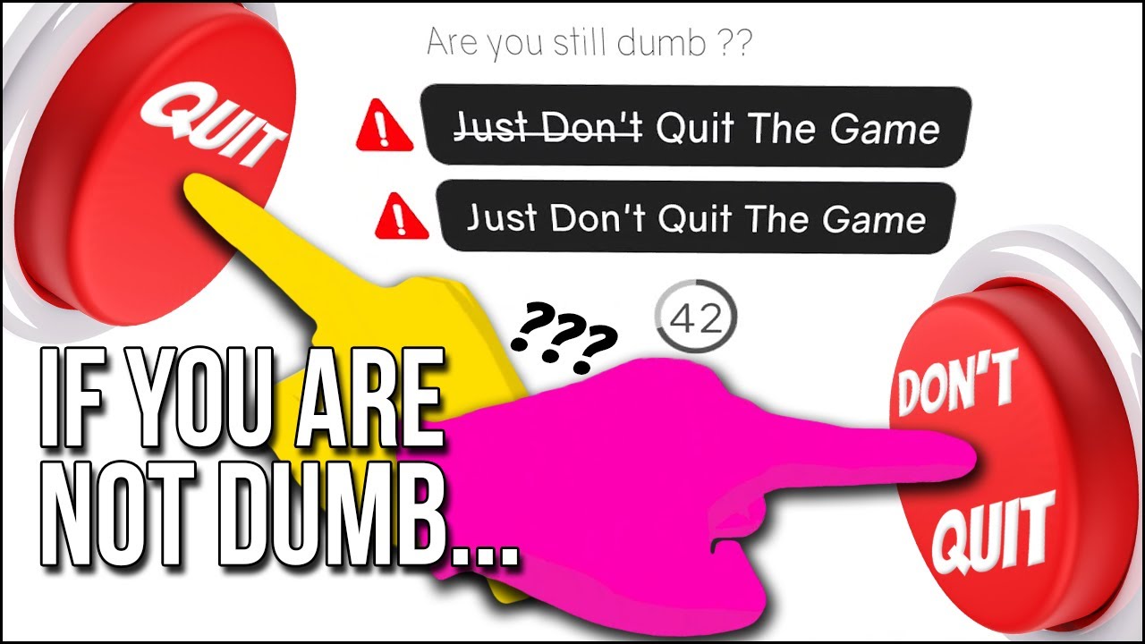 If You Are Not Dumb... | Think You're Smarter Than Me? Come Prove It ...