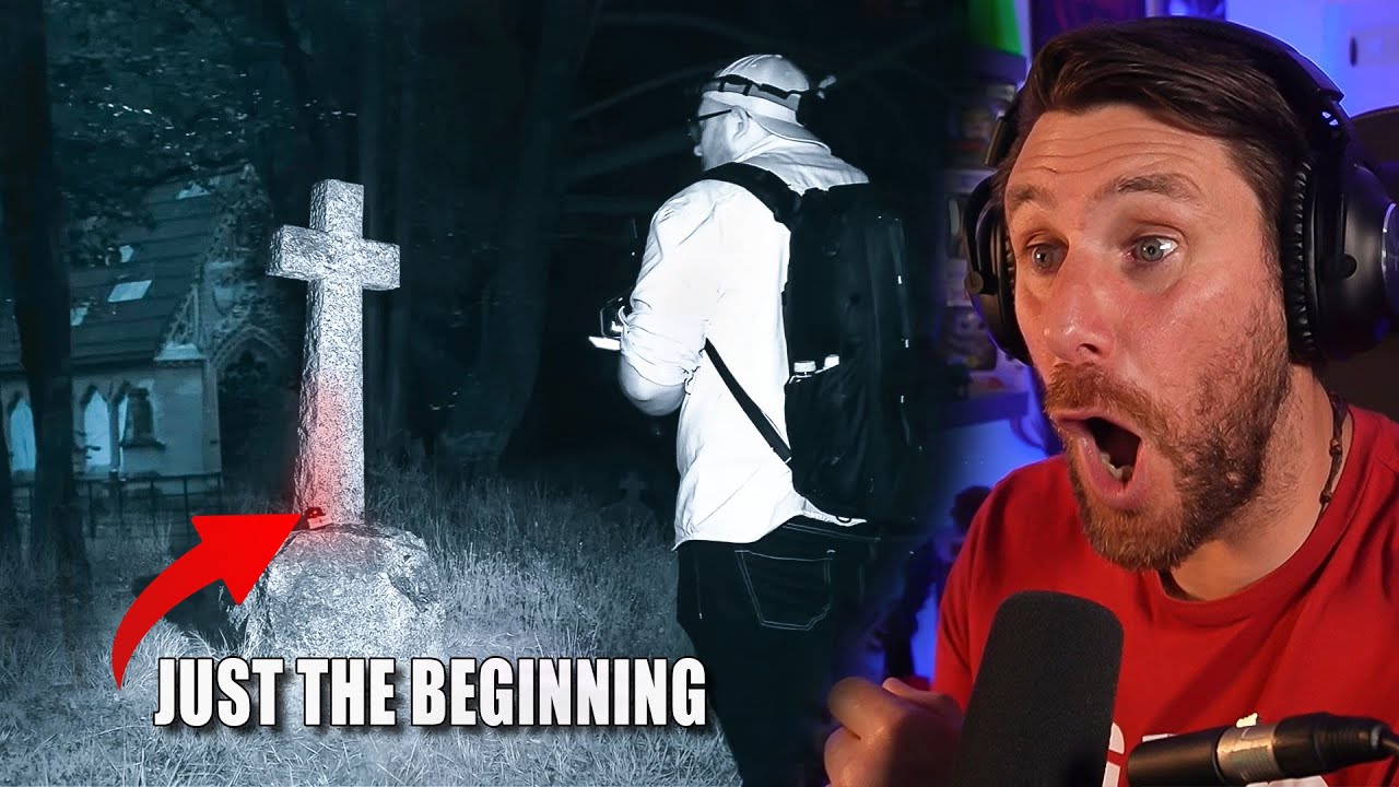 This Video, Was Built On A Graveyard - Crazy Ghost Hunt Goes Epic - YouTube