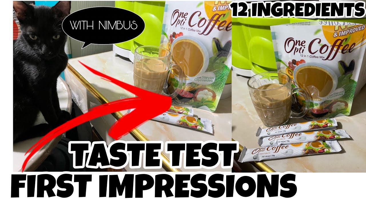 ONE OPTI 12 IN 1 COFFEE MIX WITH STEVIOL GLYCOSIDES|HEALTHY COFFEE ...