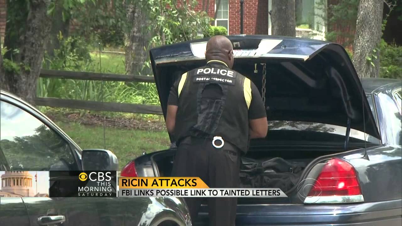 FBI probes Texas couple in connection to ricin letters - YouTube