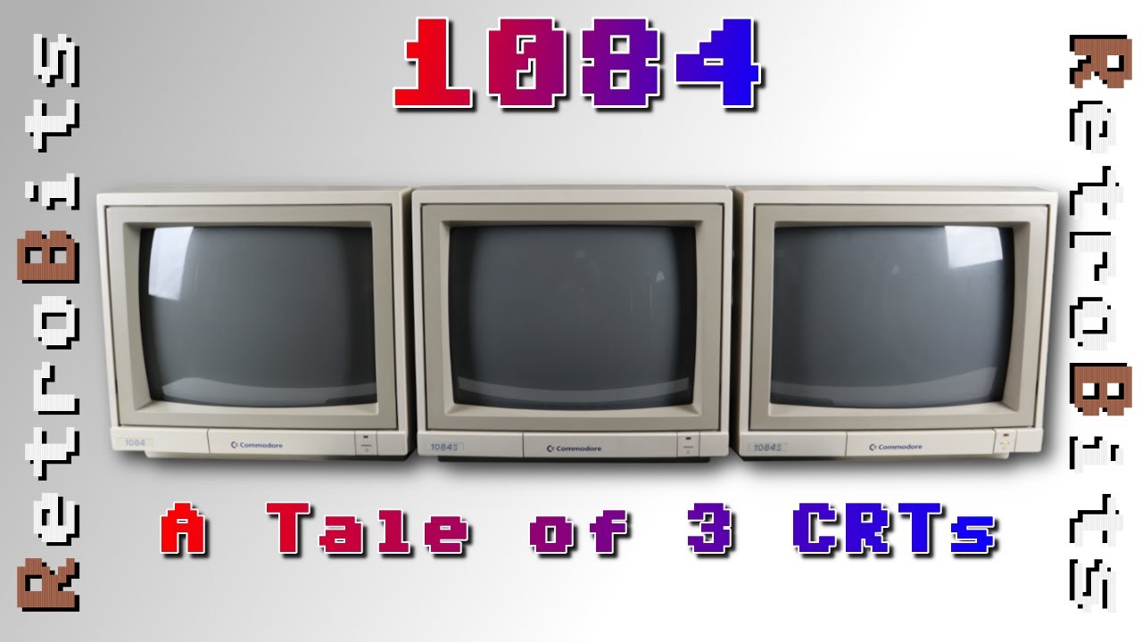 Repairing my childhood Commodore 1084S monitor + RGB SCART mod! - YouTube