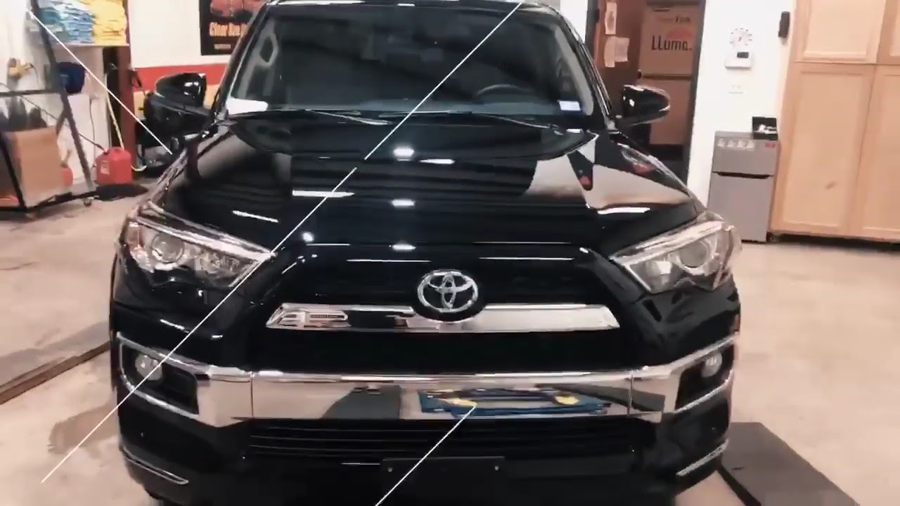 2019 Toyota 4Runner paint correction ceramic coating - YouTube