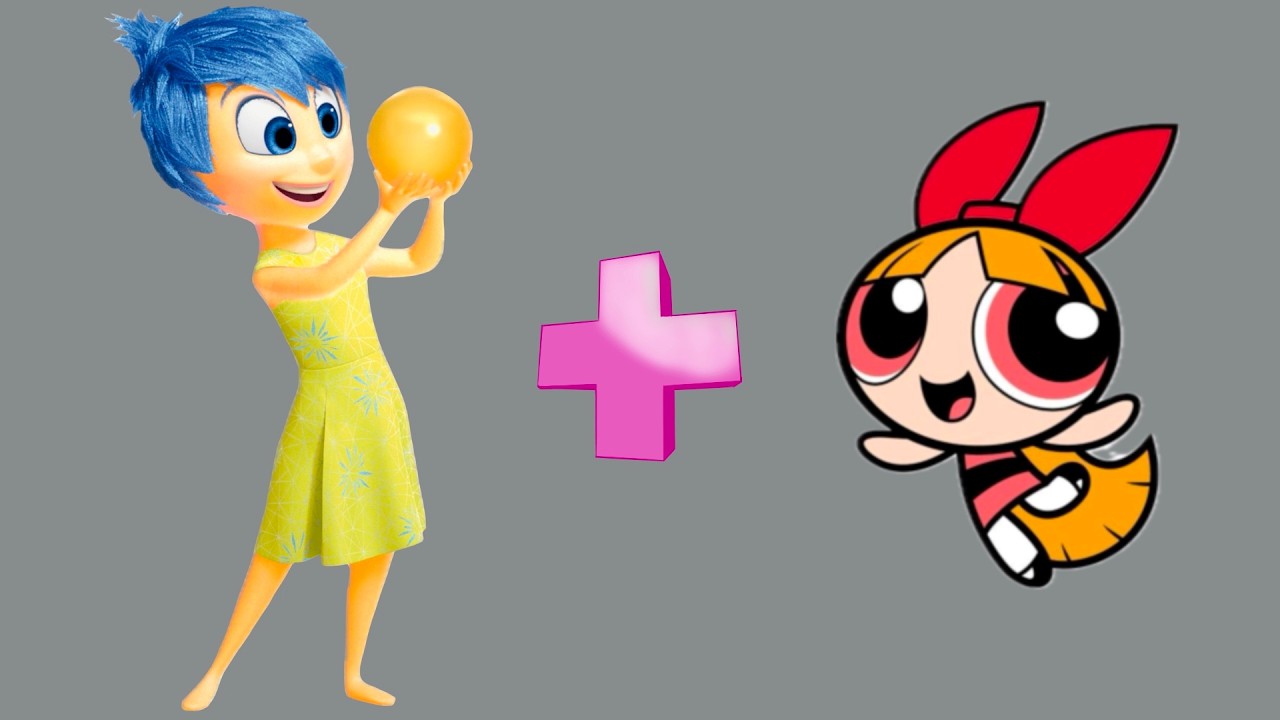 Inside Out Into The Powerpuff Girls | Disney Princess Transformation ...