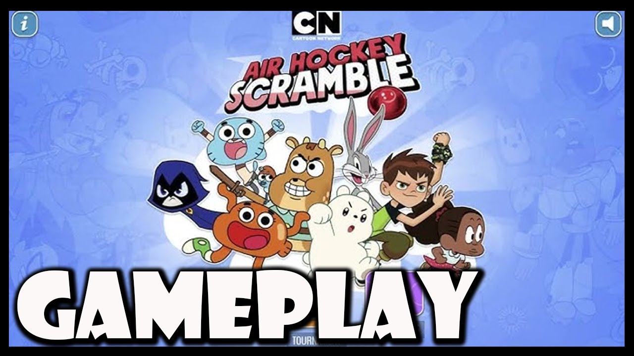 Cartoon Network Air Hockey Scramble! Gameplay - YouTube