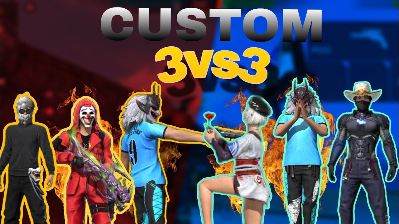 3VS3 custom Hud setting game play wait for and cute girl friend ...