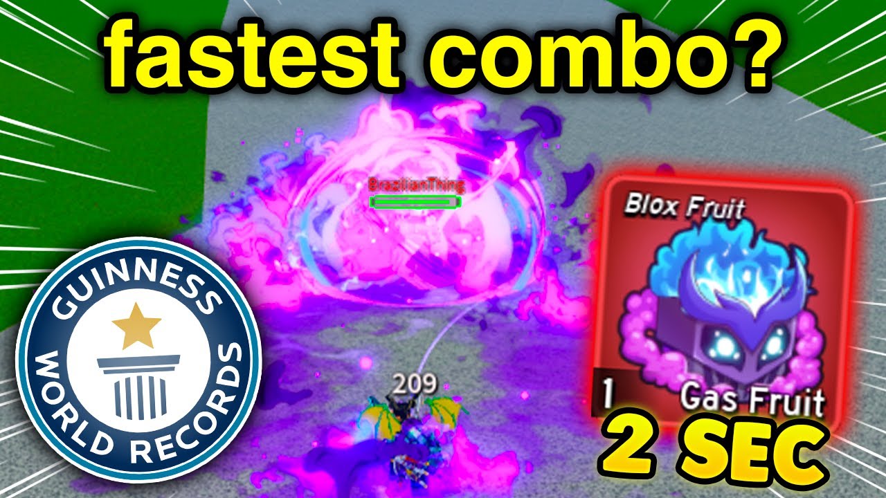 I Bounty Hunted With The Fastest GAS Combo And It's INSANE (Blox Fruits ...