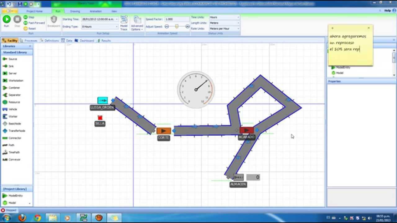 2° APUNTES DE CLASE DE SIMULACION CON SIMIO - YouTube