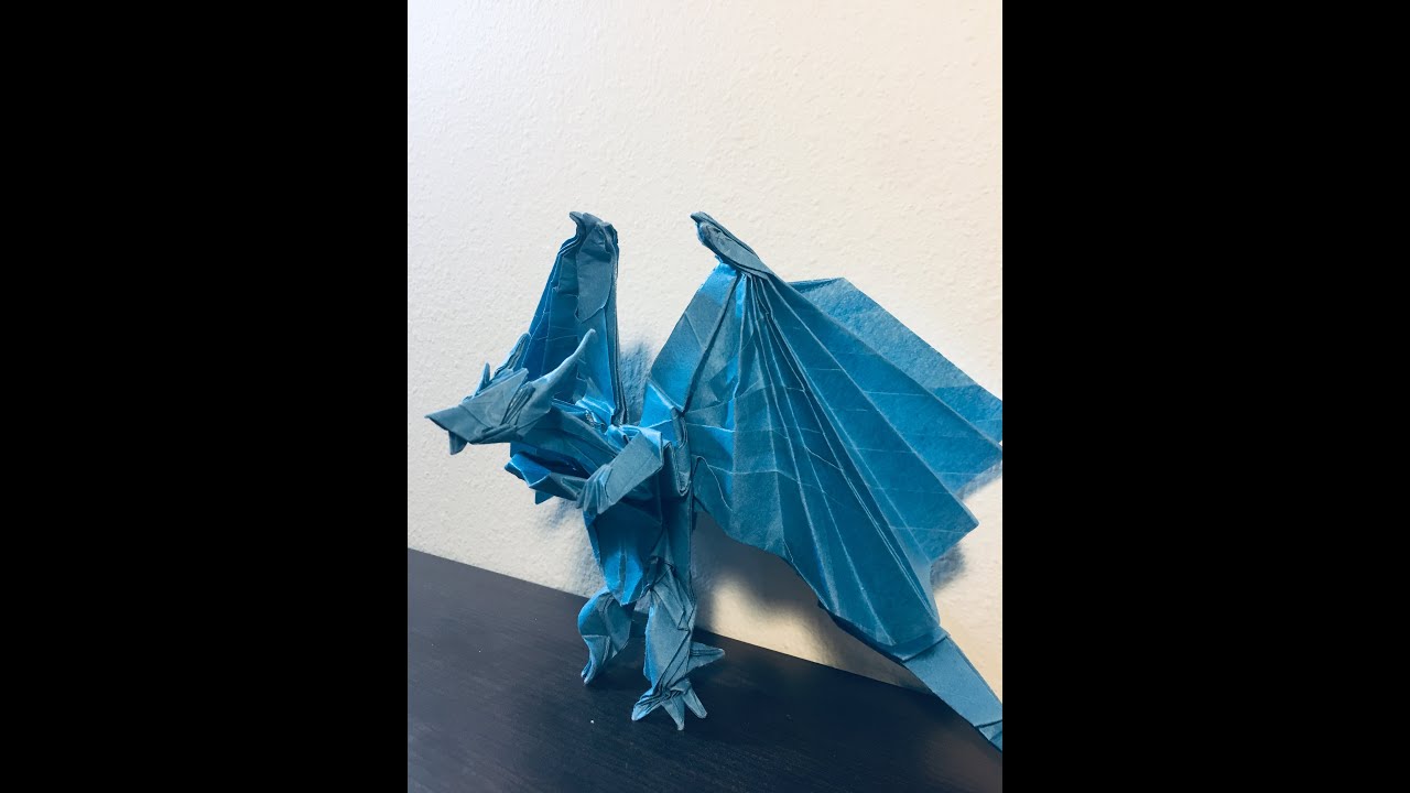 I MADE THE ORIGAMI DIVINE DRAGON - YouTube