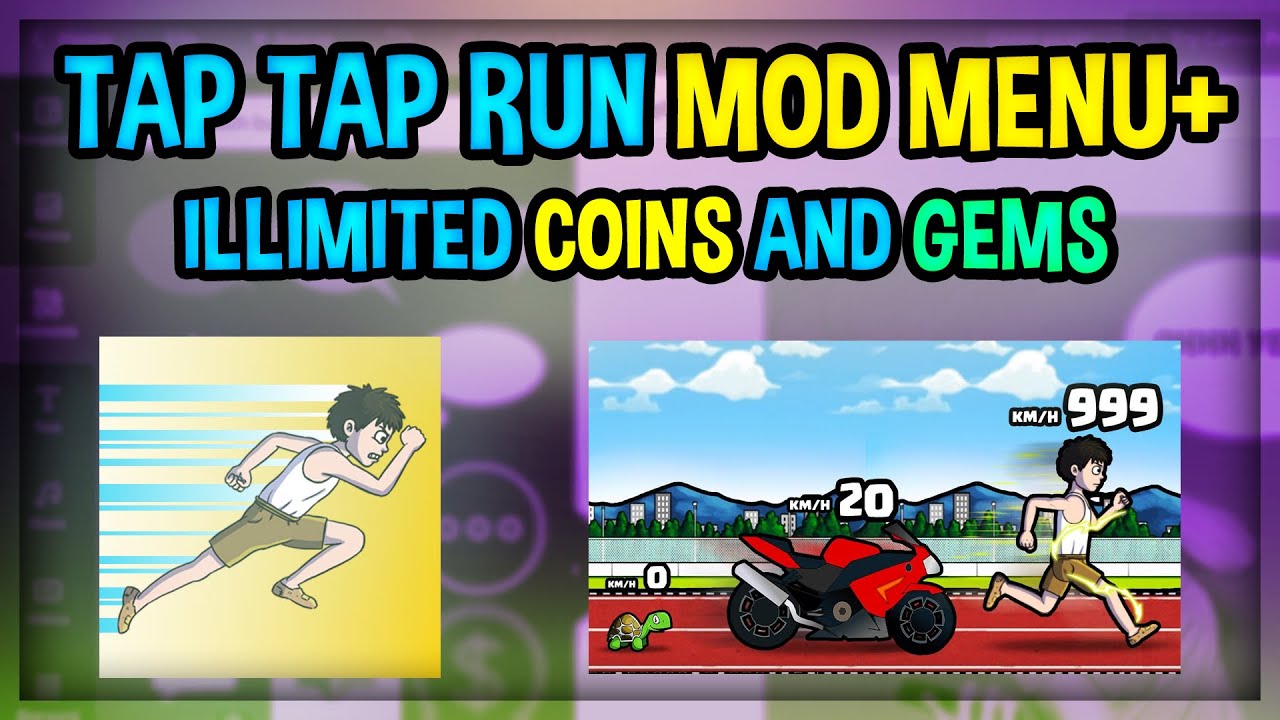 TAP TAP RUN MOD MENU APK 🏃‍♂️ ILLIMITED COINS & GEMS 🏃‍♂️ LAST VERSION ...
