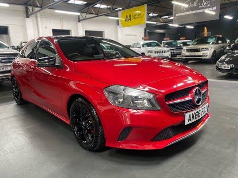2016/66 Mercedes Benz A180d Se Executive Euro 6 (A45 rear spoiler / Gloss Black Alloys / Sat Nav)