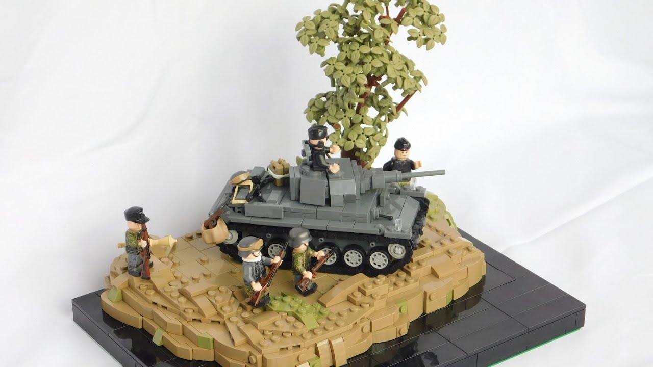 Lego WW2 moc South Germany 1944 - YouTube