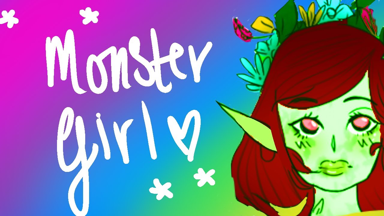MONSTER GIRL GENERATOR - Art Challenge - YouTube