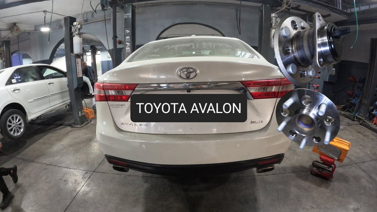 rear hub bearing replacement .... toyota avalon 2013 - 2018 # ...