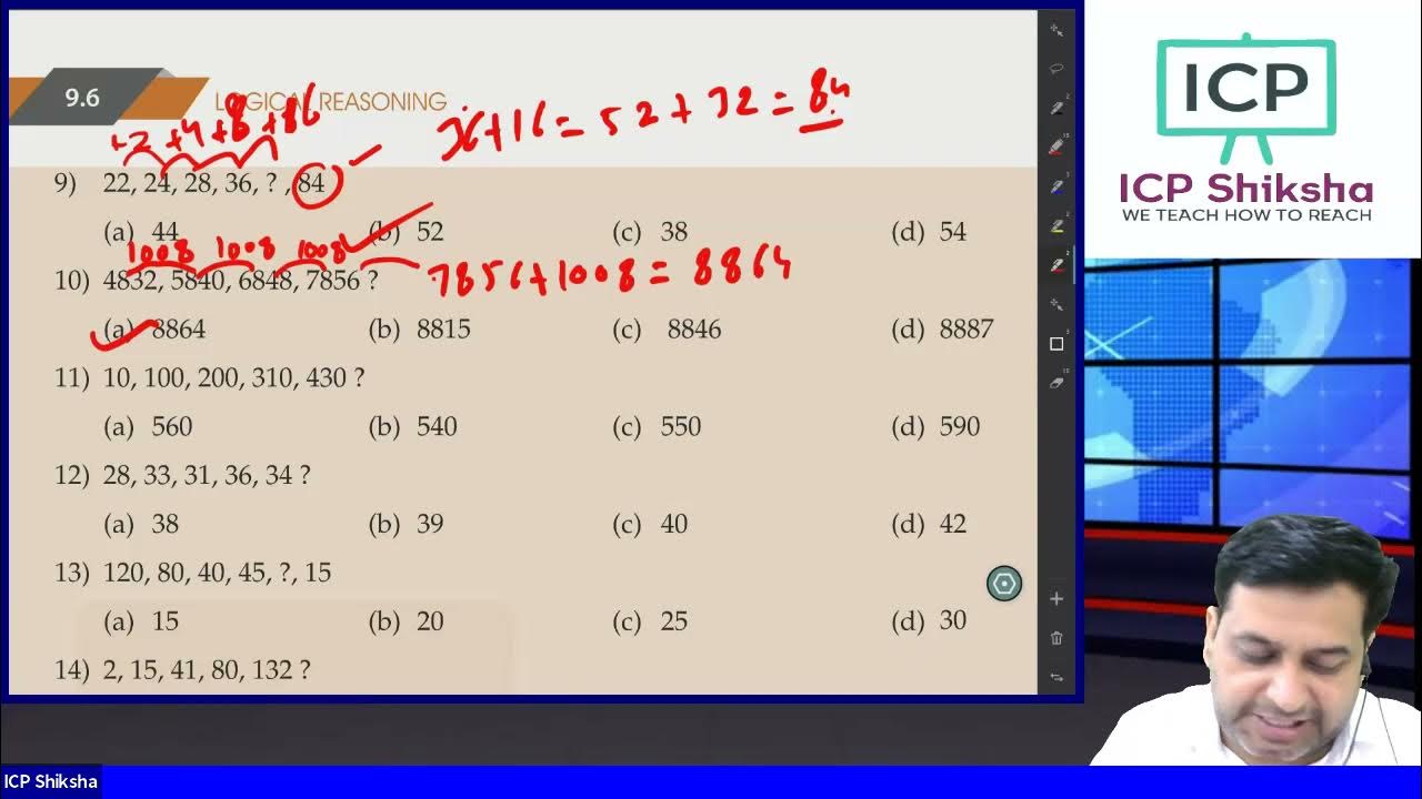 9 Number Series, Coding and Decoding and Odd Man Out , Logical ...