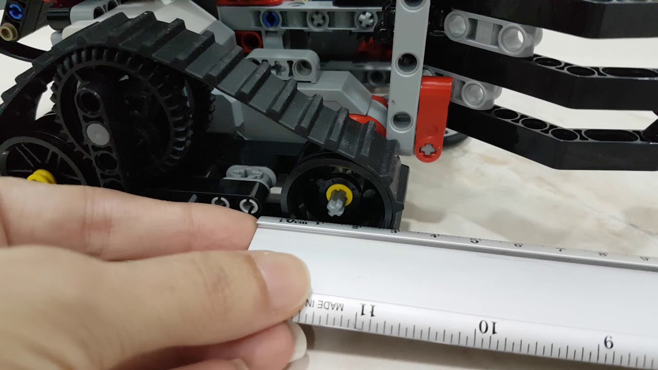 Calculate number of rotations to move the robot a distance of 30cm ...