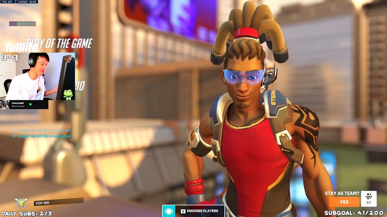 FDGOD PRO LUCIO IN COMP - POTG! [ OVERWATCH 2 TOP 500 ] - YouTube