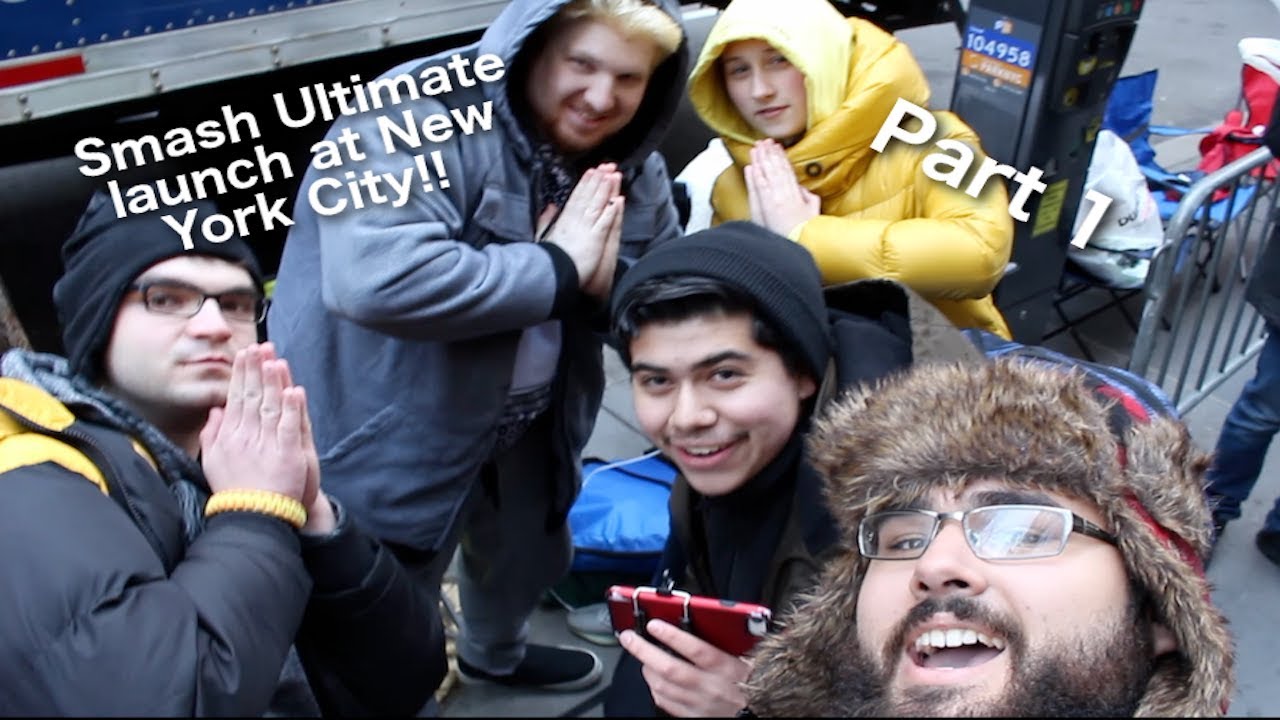 Smash Bros Ultimate Launch at New York City! Pt1 - YouTube