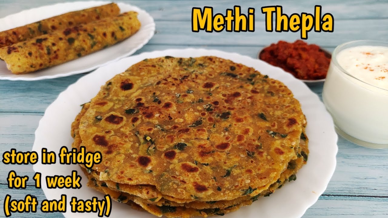 Merhi Thepla Recipe | Gujarati Thepla | Homemade Merhi Thepla ...
