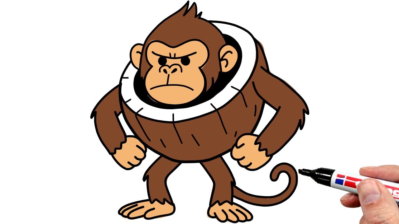 How to Draw Chimpanzini Cocosini - YouTube