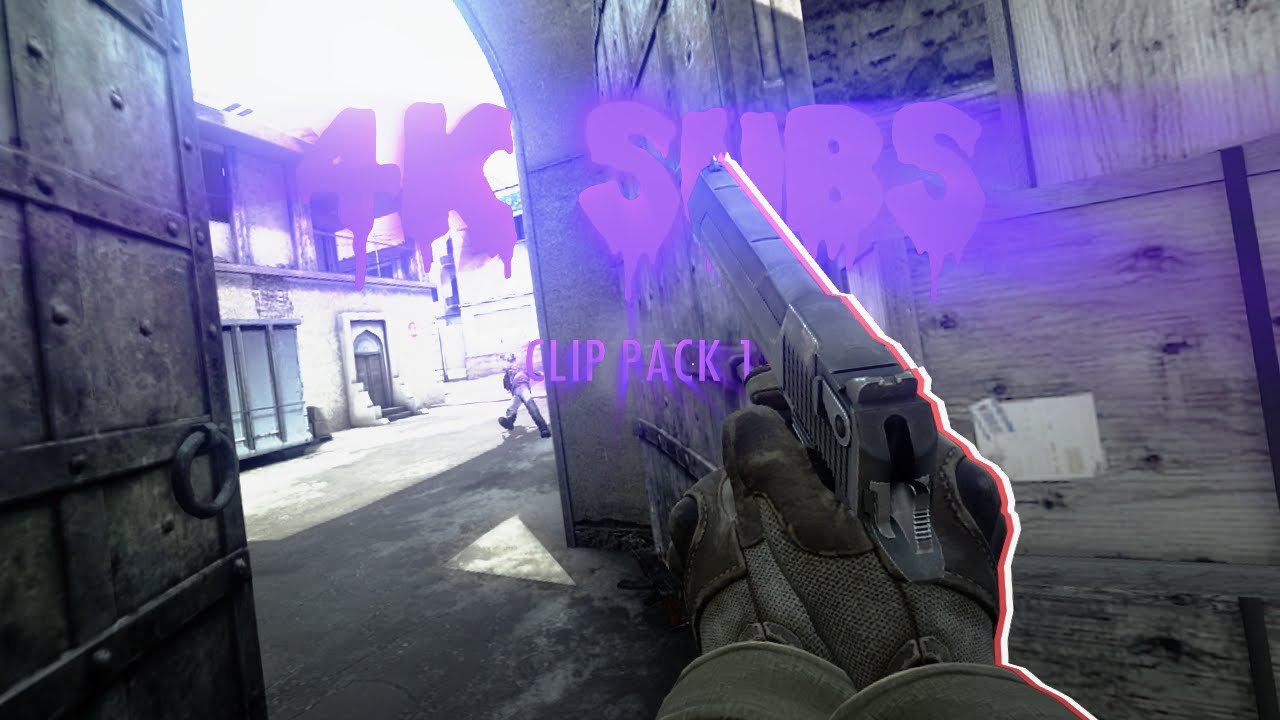 4K SUBS - FREE CLIPS TO EDIT (Part 1) - YouTube