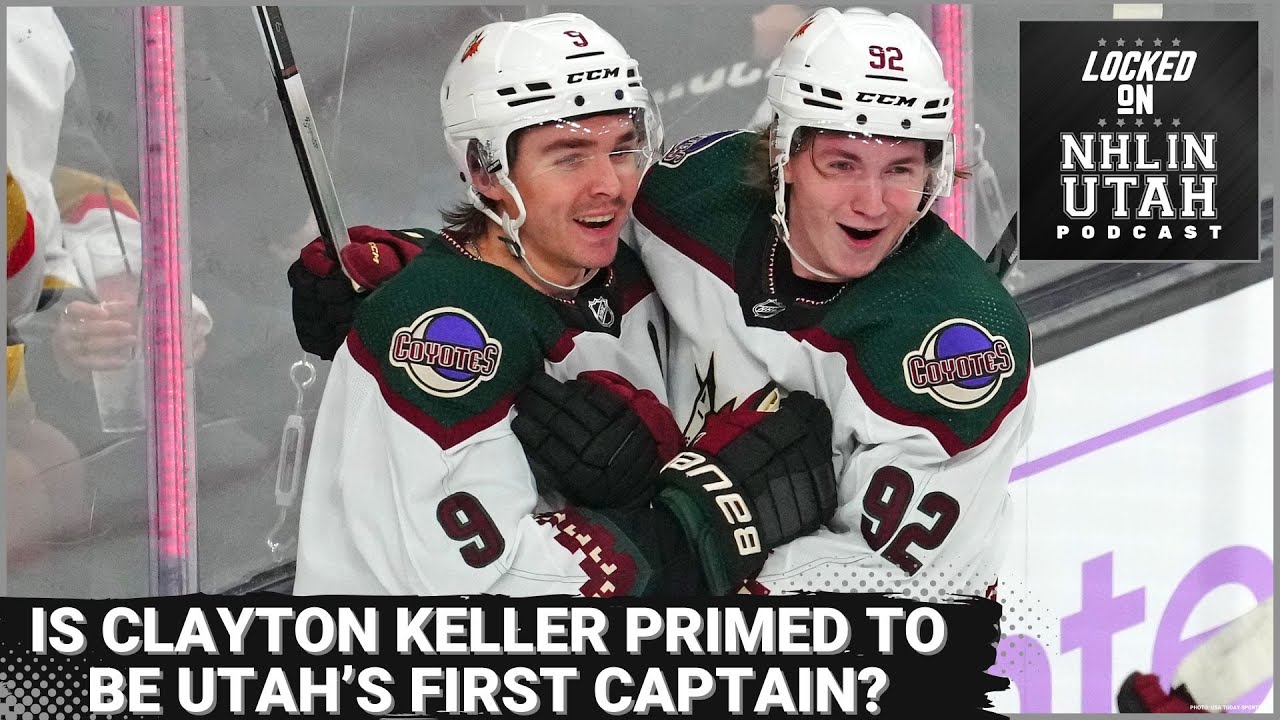 NHL Utah Player Profile: Is Clayton Keller Primed for Captaincy? - YouTube