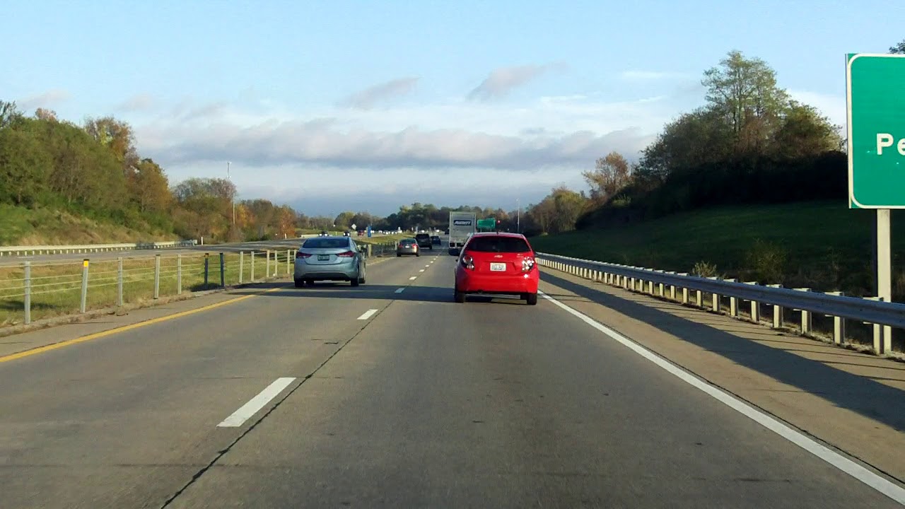 Cincinnati Beltway (Interstate 275 Exits 16 to 8) eastbound/outer loop ...