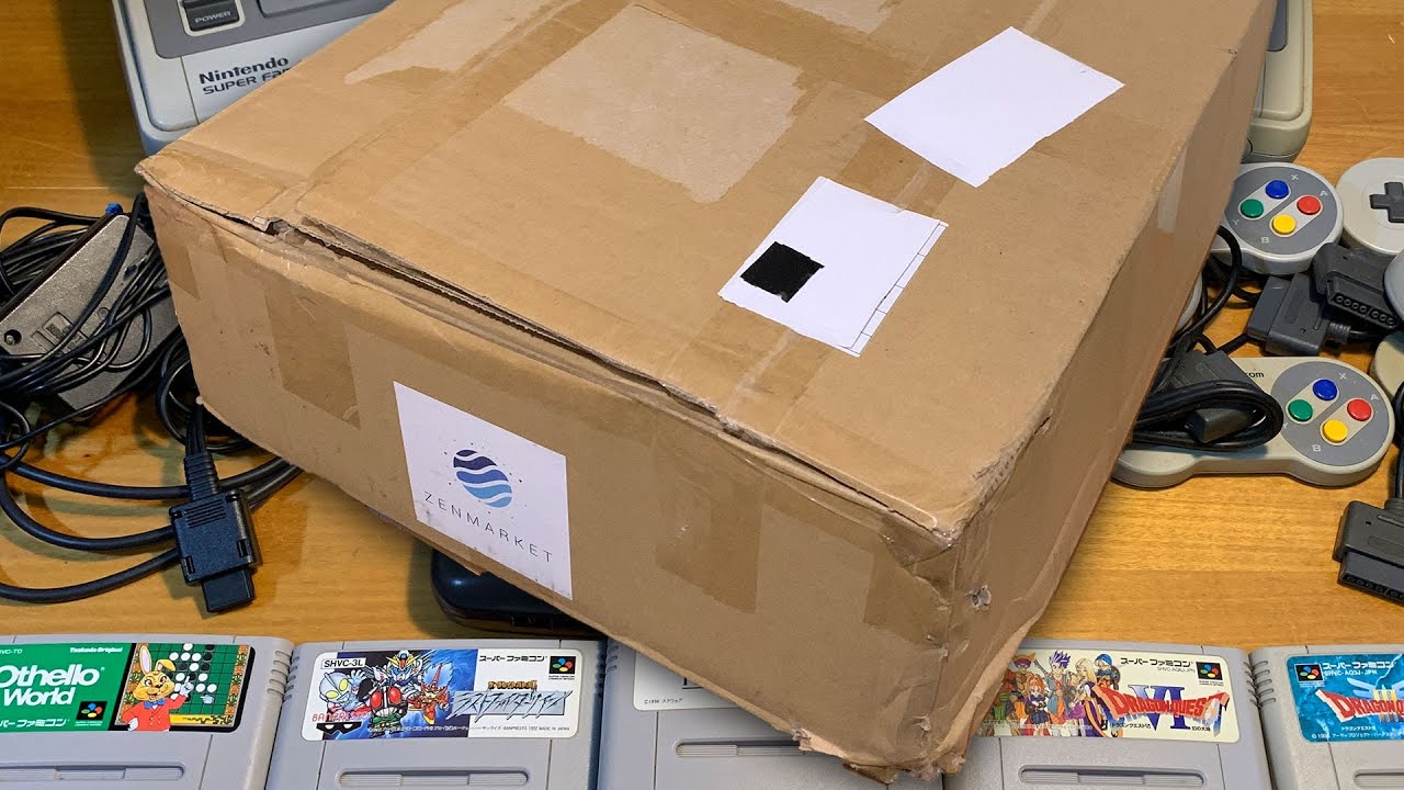 Unboxing Retro Consoles & Games from Japan - YouTube