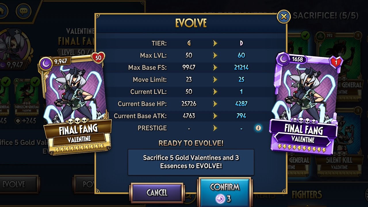 Evolving Final Fang to Diamond 💎 (This Video was Recorded, Edited while ...