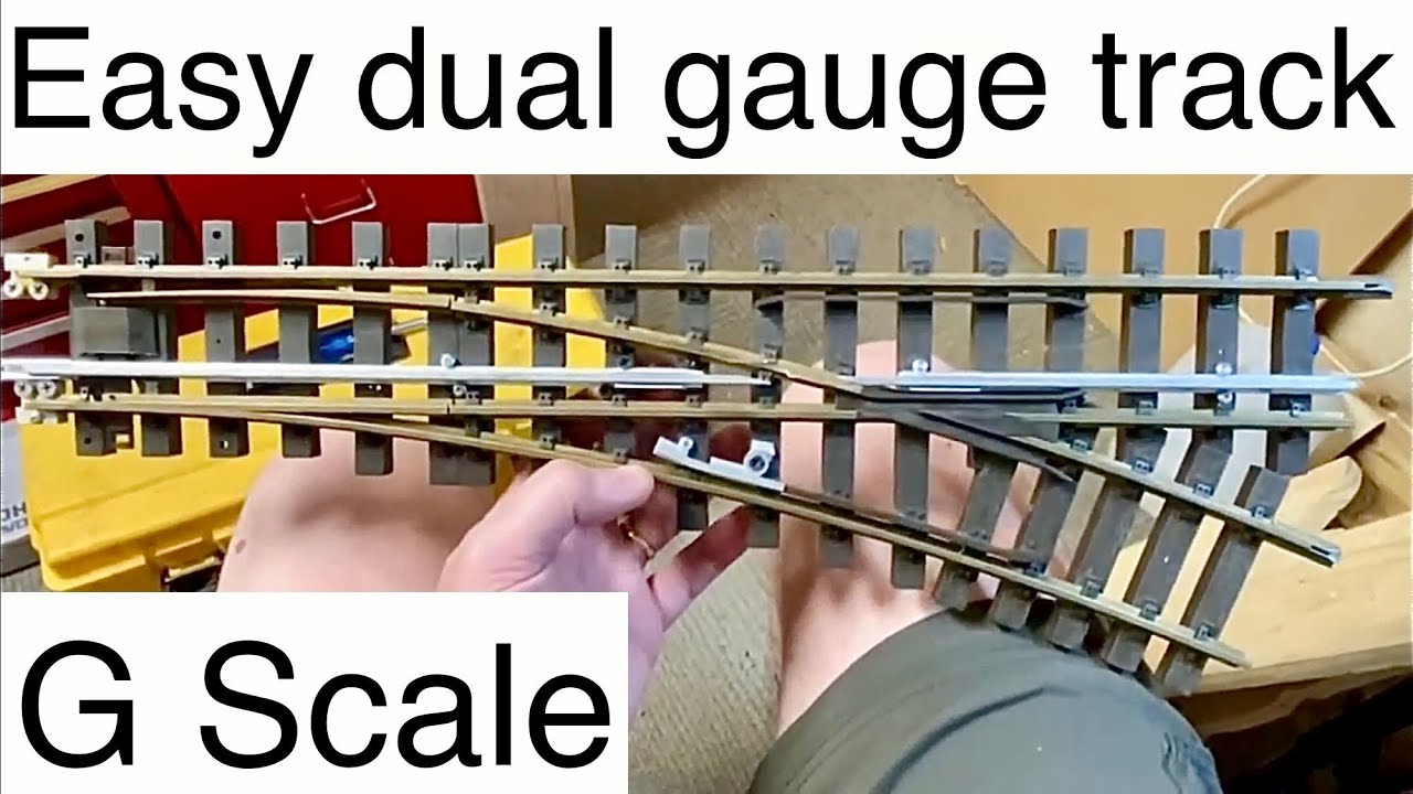 Victoria BC: Easy homemade dual-gauge track & 52nd birthday run! # ...