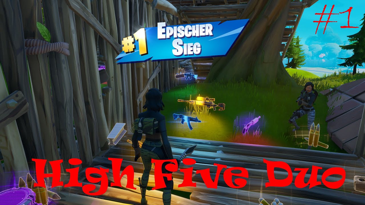 High-Five Fortnite Duo - YouTube