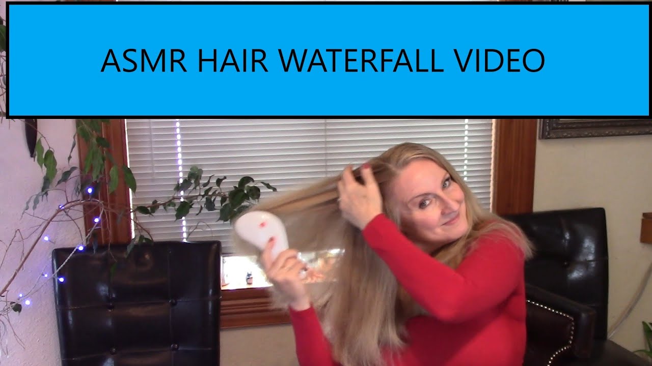 ASMR HAIR WATERFALL - YouTube