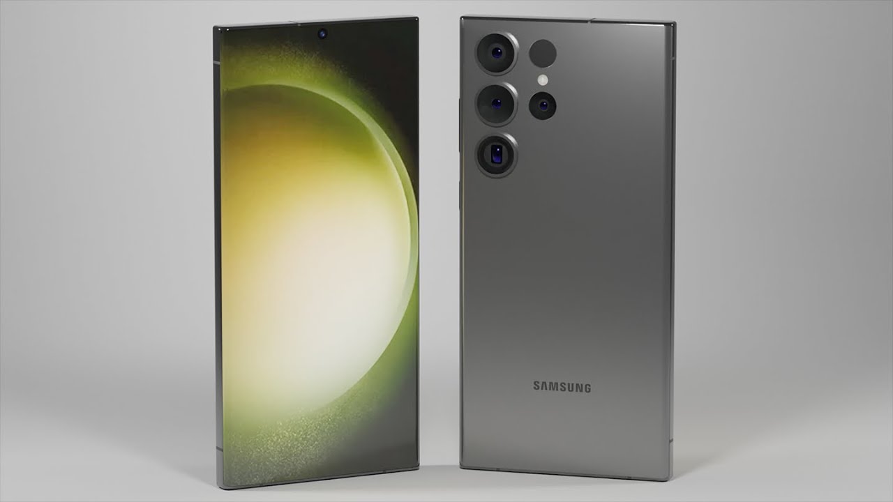 Samsung S23 Ultra 3D Render - YouTube