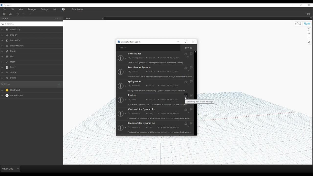 How To Install Dynamo Packages - YouTube
