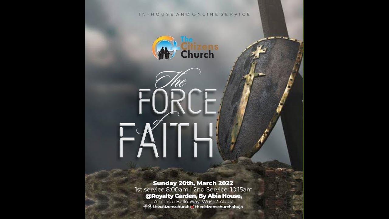 The Force Of Faith (1st Service) - Pastor Peter Balogun - YouTube