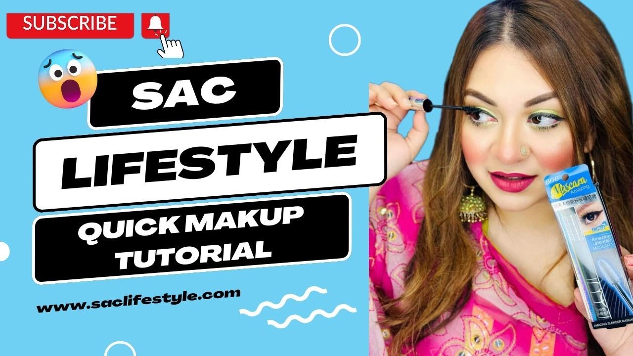 Quick makeup tutorial for Biyer Dawat | SAC lifestyle | SA Corporation ...