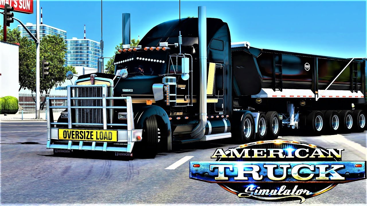 ATS 4K★ 1.40:| Jon Ruda W900L Highway Killer v5.0 | American Truck ...