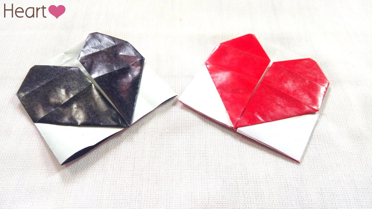 How To Make A Heart with Square Paper Step By Step Easy Origami YouTube how-to-make-a-heart-with-square-paper-step-by-step-easy-origami-youtube