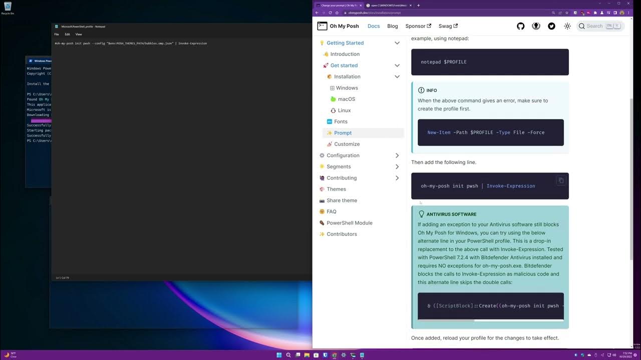 How to Customize Windows Terminal with Oh My Posh - YouTube