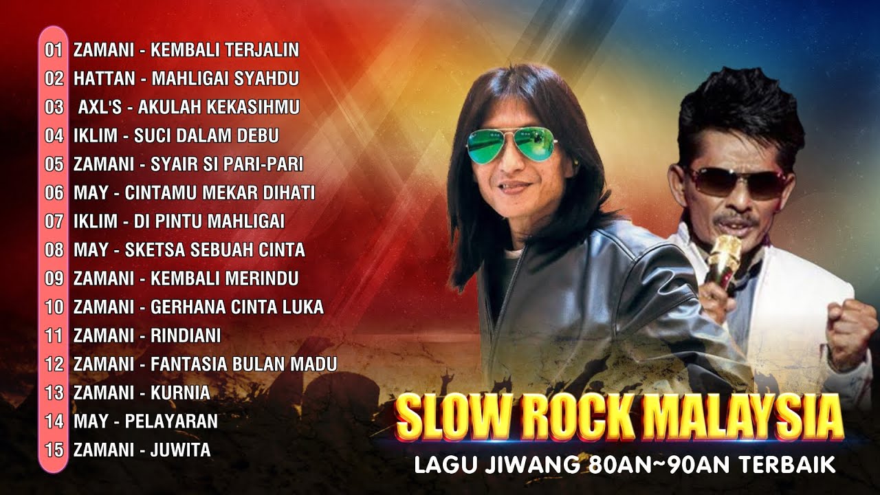 Lagu Jiwang 90an - Slow Rock Malaysia Terbaik_Rock Kapak Lama Popule📀 ...