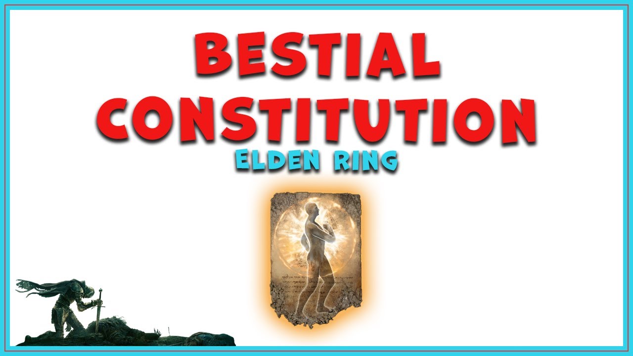 Cure Blood Loss/Frost Build Up | Bestial Constitution | Elden Ring ...