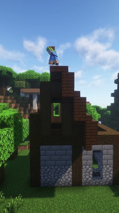 Minecraft: How To Build A Dark Oak House | Tutorial - YouTube