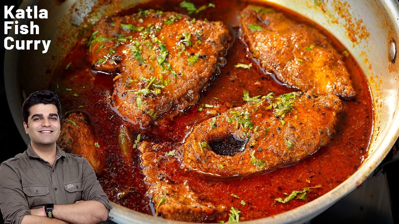 सरसों के मसाले वाली मछली ऐसे बनायेंगे तो सब तारीफ करेंगे | Katla Fish ...